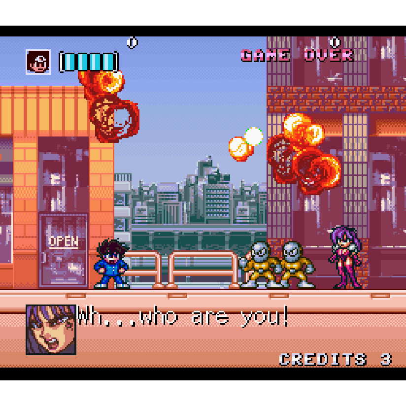 Kaizou Choujin Schbibinman Zero - Shockman Zero for SNES® (NTSC ...